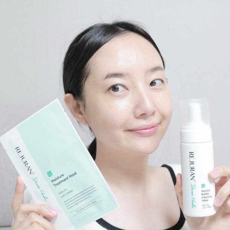 환절기 피부 관리 피부장벽 강화 리쥬란 더마힐러 버블 클렌징 워터 마스크팩 추천 네이버 블로그