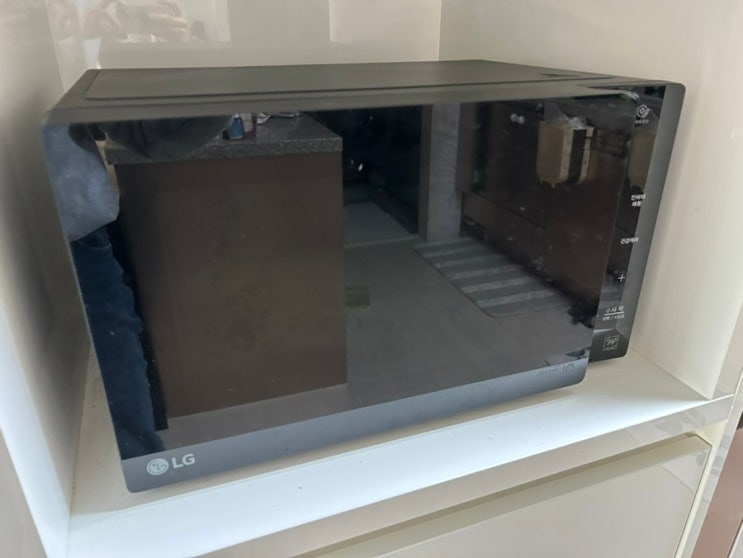 LG전자레인지 MW23BP 굉음, 스파크 고장 AS접수 수리 전자레인지유리판 셀프교체 : 네이버 블로그