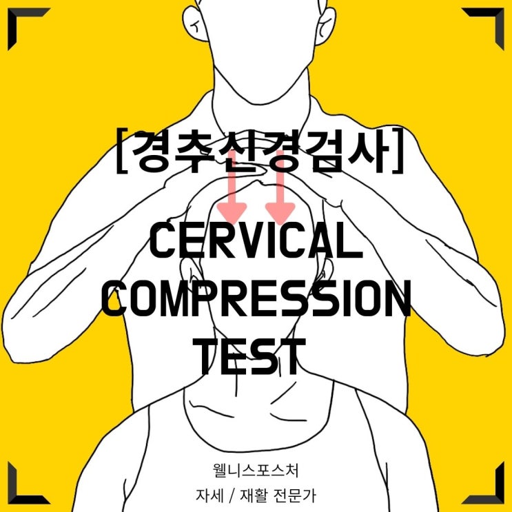 [목디스크검사 1/6] Cervical Compression Test(경추압박검사) : 네이버 블로그