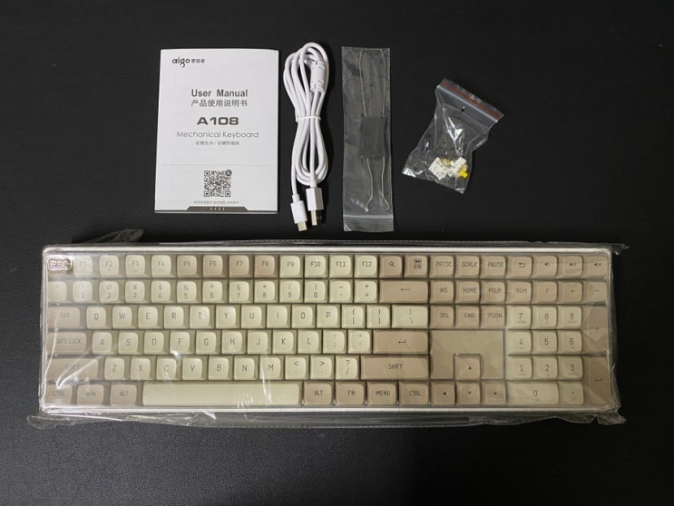 AIGO A108, 기계식 키보드 가성비 끝판왕 알리익스프레스 키보드 : 네이버 블로그