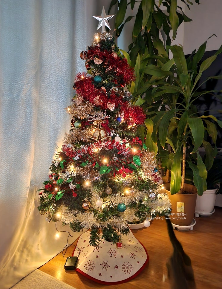 2023 다이소 크리스마스 트리 장식 오너먼트로 빠른 크리스마스 준비christmas 네이버 블로그