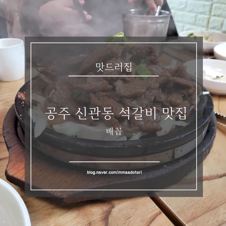 공주 신관동 석갈비 육회 맛집 가족모임 하기좋은 고기집 한식집 추천 배꼽 네이버 블로그