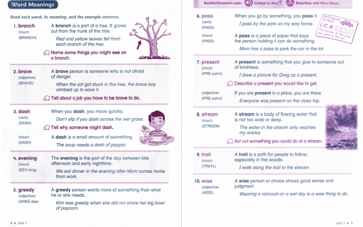 [1:1화상] Vocabulary Workshop purple은 어떻게 수업하나요? (2) : 네이버 블로그