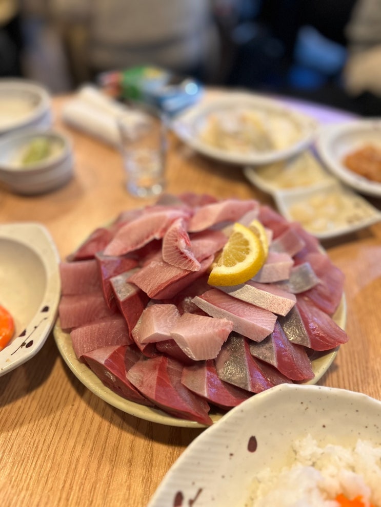 홍대 연남동 대방어 맛집 바다회사랑 주중 평일 저녁 웨이팅 대방어부터 돌멍게까지 네이버 블로그