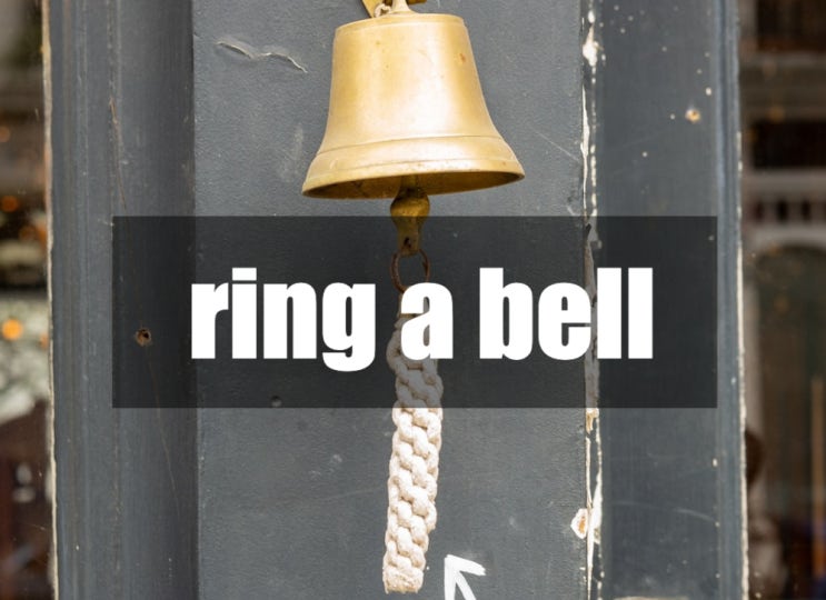 생활영어회화 ring a bell, walk (someone) through (something) 두 가지 영어 표현 알아볼까요 ...