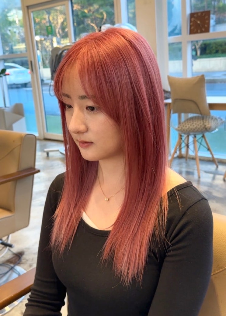 대구핑크염색 애쉬핑크 로즈핑크 대구머리염색 대구탈색 대구슬릭컷 슬릭펌 대구미용실 동성로미용실 형플라쥬 네이버 블로그