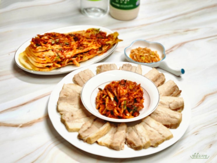 돼지고기 수육 부위 삼겹살 수육 삶는 법 백종원 돼지고기 삶기 수육 맛있게 삶는 법 시간 네이버 블로그