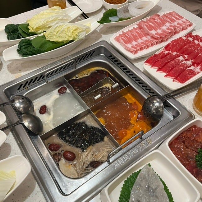 서울 강남역신논현역 하이디라오 서초지점 훠궈 찐맛집 웨이팅팁 건희소스 레시피 네이버 블로그
