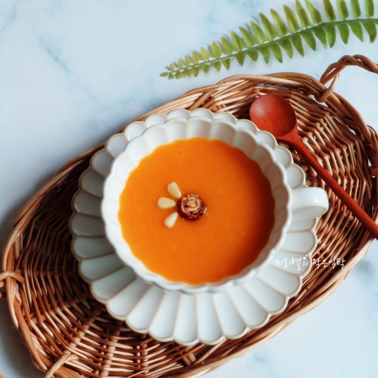 찹쌀가루 단호박죽 만들기 끓이는법 단호박요리 호박죽 만들기 : 네이버 블로그