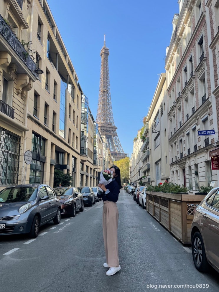 [해외여행] 서유럽 15일 여행 10월 프랑스 파리 가볼만한곳 일정추천(Carrette까레트/개선문/L’Howea 꽃집/에펠탑 ...