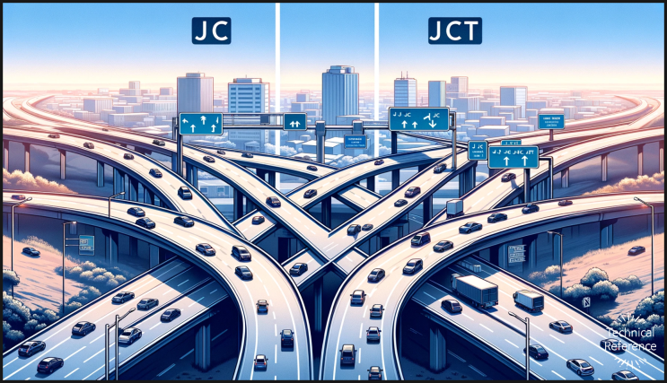 고속도로 JC JCT IC TG 나들목 분기점 뜻 차이점 : 네이버 블로그