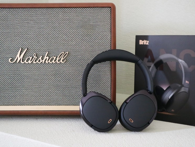 브리츠 헤드셋 bt6000 ANC 노이즈캔슬링 블루투스 헤드폰 추천 : 네이버 블로그