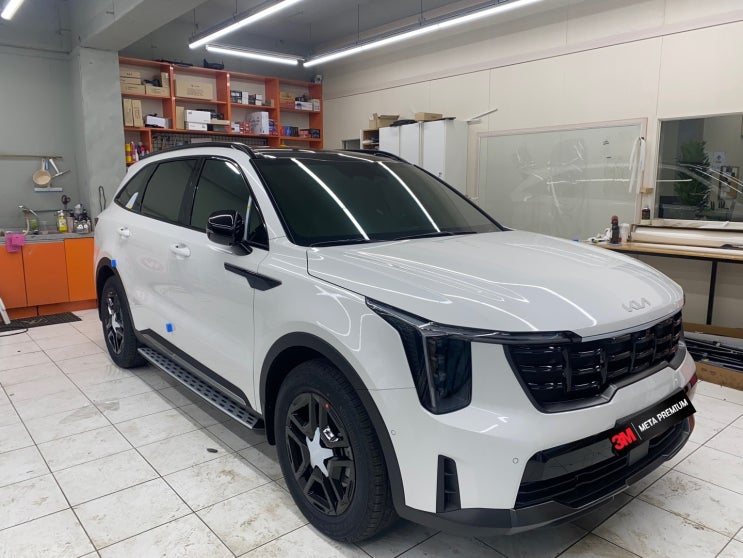 [원주썬팅] 쏘렌토MQ4 신차검수, 솔라가드새턴, PPF : 네이버 블로그