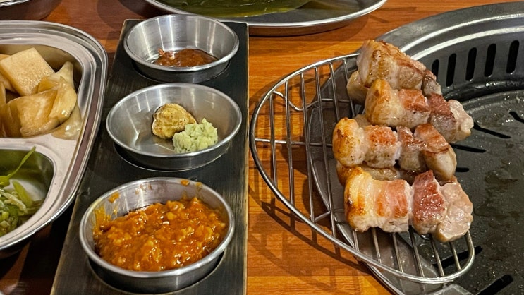 서면 구워주는 고기집 구덕포끝집고기 서면전포점 필수주문 끝집라면 : 네이버 블로그