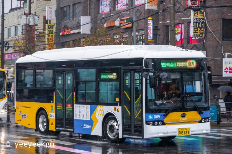 파주 기흥여객 065번 8131호 BYD E-BUS9 EV 2023 : 네이버 블로그