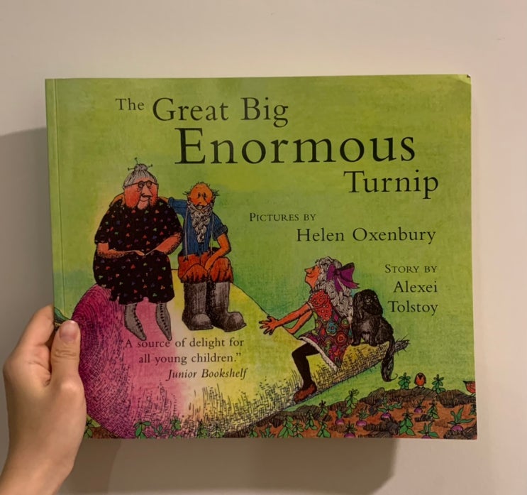 노부영 The Great Big Enormous Turnip 영어동화책리뷰 : 네이버 블로그