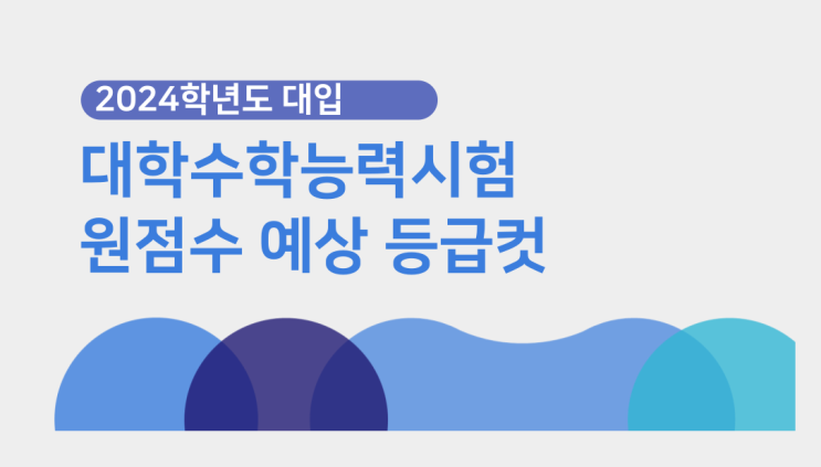 [2024학년도 대입] 2023년 수능 원점수 기준 각 기관별 예상 등급컷(Feat. EBSi 체감 난이도) : 네이버 블로그