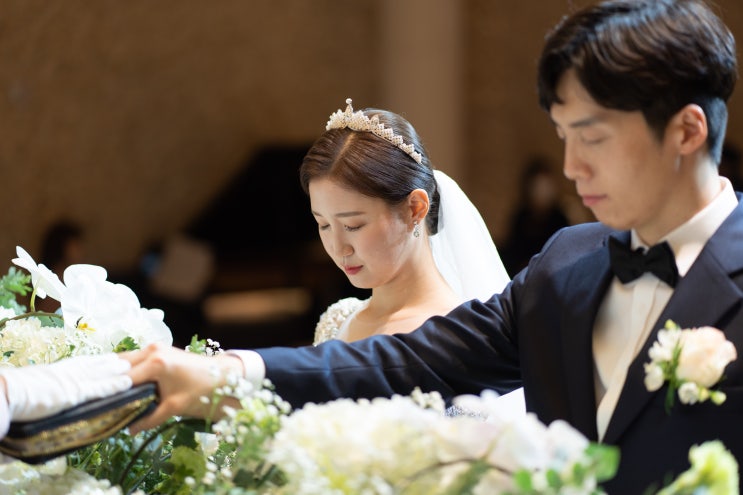직접 만든 예쁜 결혼예배 순서지 무료 다운로드 배포 네이버 블로그