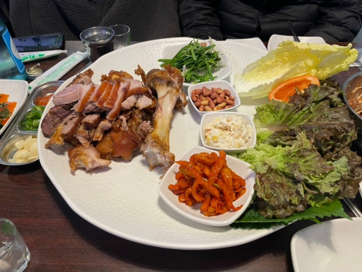 [동두천] 지행역 족발 맛집 옛이담솔수제족발얼음막걸리 | 갈 때 마다 사람 바글바글 - 족발 소짜, 고기추가 시켜봄 : 네이버 블로그