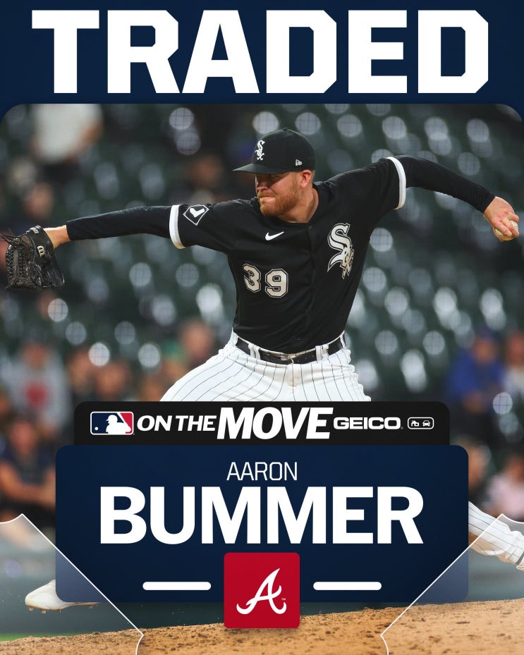애런 범머(Aaron Bummer)를 영입한 애틀랜타 브레이브스 : 네이버 블로그