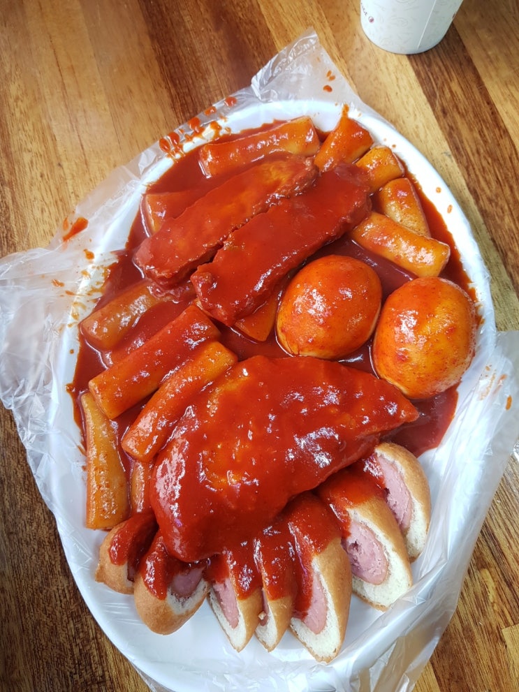서울 광진구 아차산 신토불이 떡볶이 맛집 웨이팅 포장 방법 주차 네이버 블로그