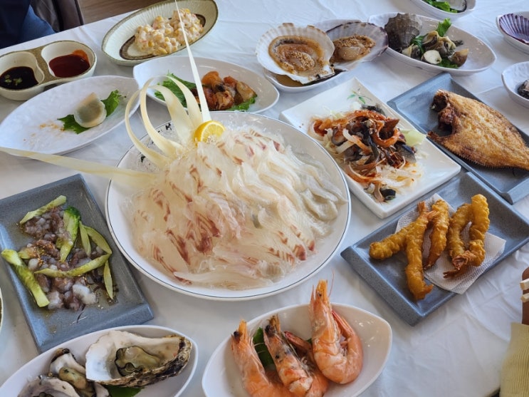 안면도맛집 태안 막퍼주는횟집 애견동반가능 백사장항 오션뷰 횟집 아이와 태안먹거리 추천 네이버 블로그