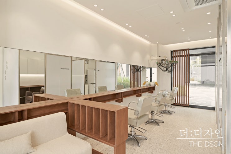 수원 1인 미용실 헤어샵 인테리어 합판 가구 제작 네이버 블로그