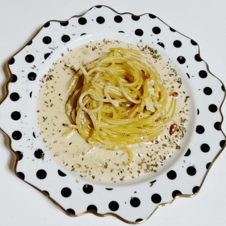 원팬 마늘 크림 파스타 만드는 법 까르보나라 황금 레시피 크림스파게티 만들기 생각보다 간단해요 : 네이버 블로그