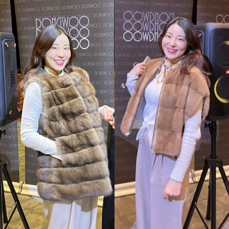 명품 모피 브랜드 동우모피 베스트 모피코트 세이블 밍크 조끼 블랙 그라마 자켓 네이버 블로그