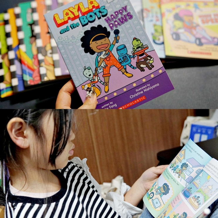 초등영어 스콜라스틱 얼리챕터북 LAYLA and the BOTS : 네이버 블로그