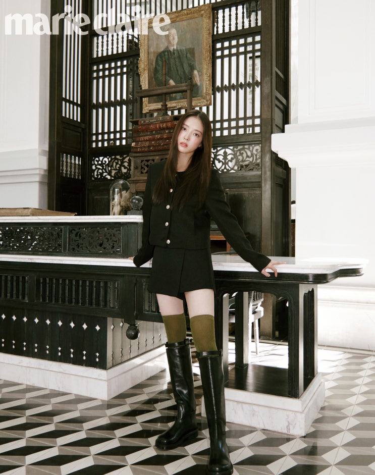 마리끌레르 겨울 화보 솔트앤초콜릿 이세영패딩 And 여자패딩코디부터 패딩슈즈추천까지 네이버 블로그