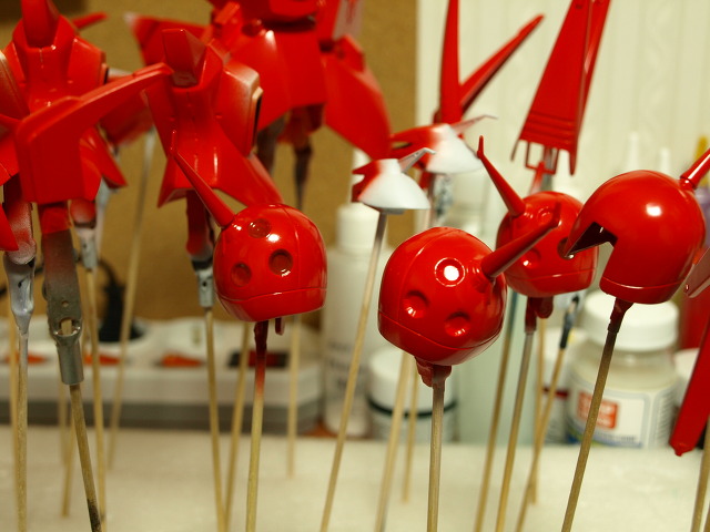 [건프라] AMX-104 R-JARJA(1/144) 제작기 2편 : 도색 및 마무리 : 네이버 블로그