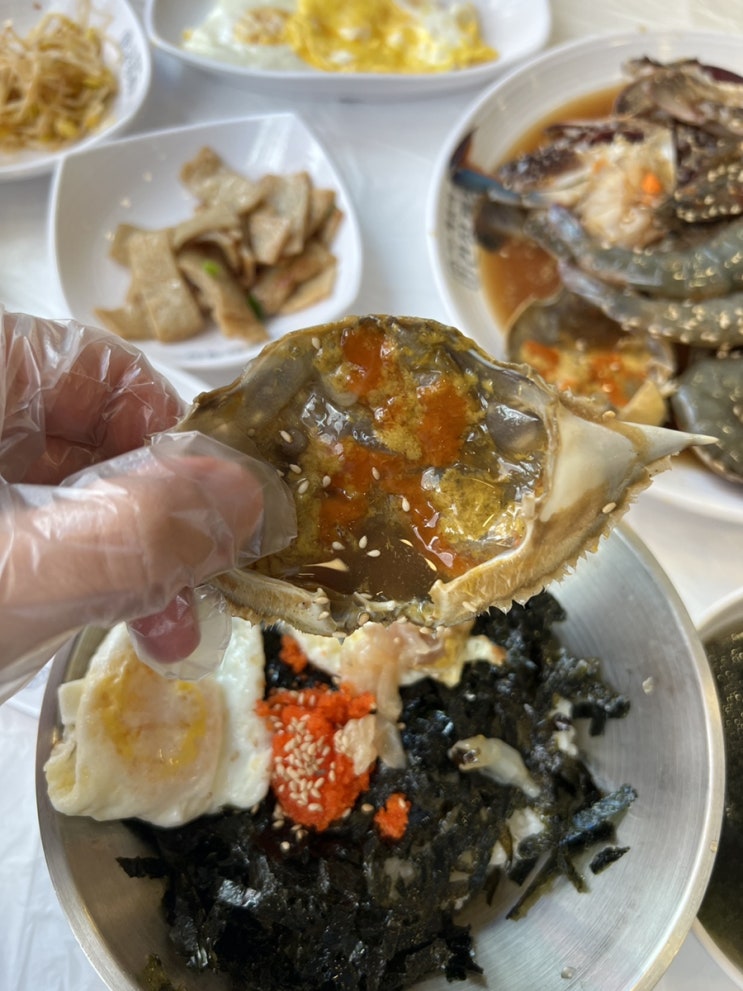 분당 수내역 게좋아연평도간장게장 무한리필 분당점 게장 맛집 주차메뉴포장 가능 네이버 블로그