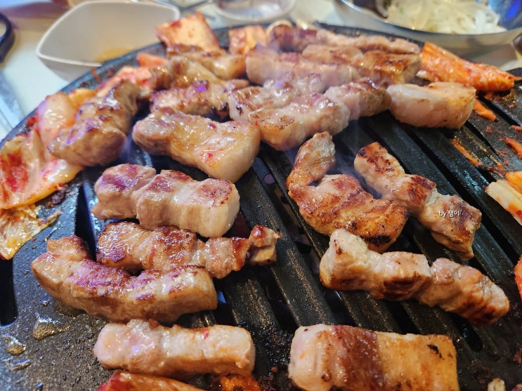 영등포 삼겹살 맛집 영등포역 고깃집 추천 항정사이 : 네이버 블로그