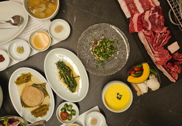 해운대 한우 소갈비 우주옥 숯불구이 솔직후기 : 네이버 블로그