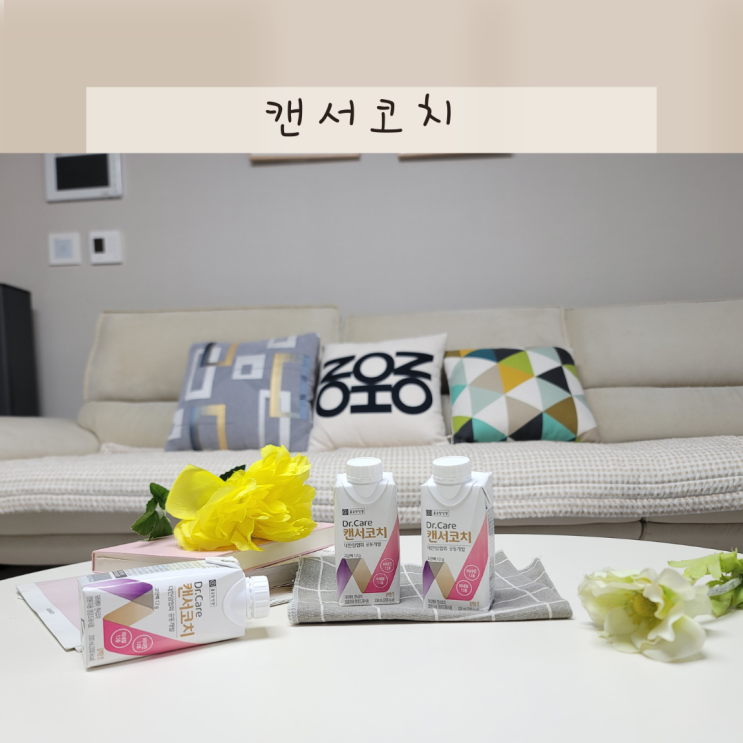 암환자 식단 팁 종근당건강 캔서코치 식단과 함께 챙기면 든든해요 네이버 블로그