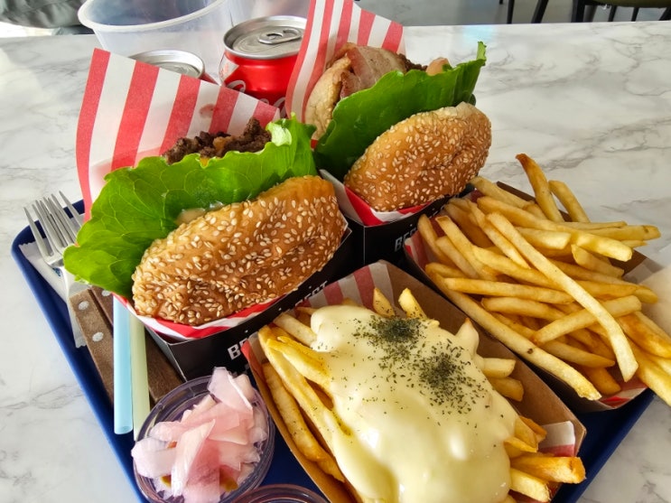 영남대맛집 두꺼운 수제버거는 경산햄버거 버거시그널 : 네이버 블로그