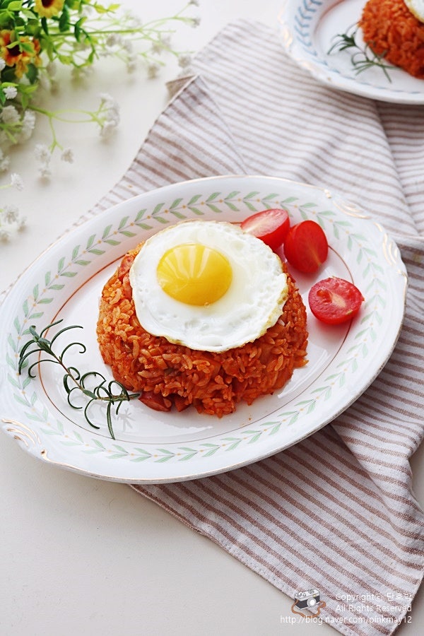 백종원 깍두기 볶음밥 레시피 깍두기요리 : 네이버 블로그