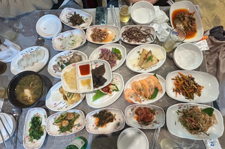 엄청난 스끼다시와 함께 굴보쌈을 즐기기 좋은 곳 목포 맛집 임자 계절 포차 네이버 블로그