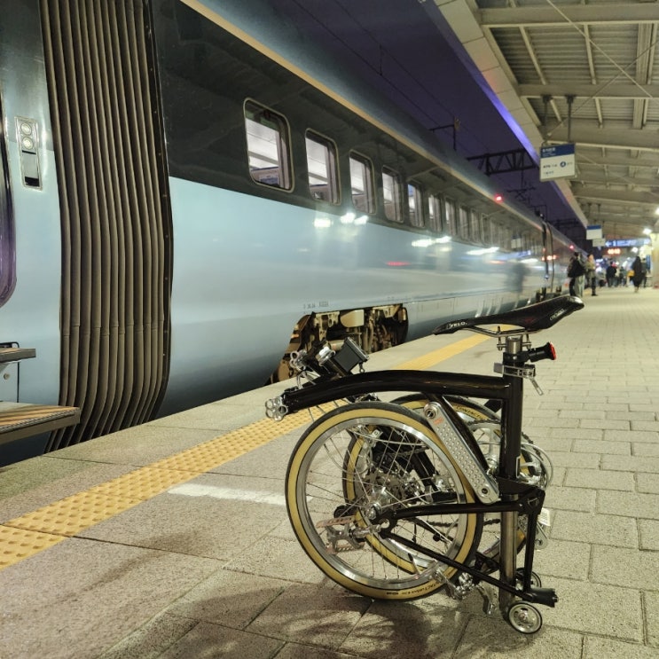 바이크스 SE로 강릉 여행 (ft. 상봉 KTX w.브로) : 네이버 블로그