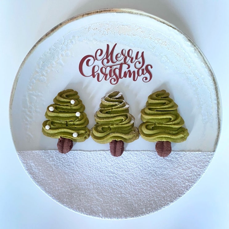 크리스마스쿠키 만들기 (버터쿠키 레시피, 트리 쿠키) : 네이버 블로그