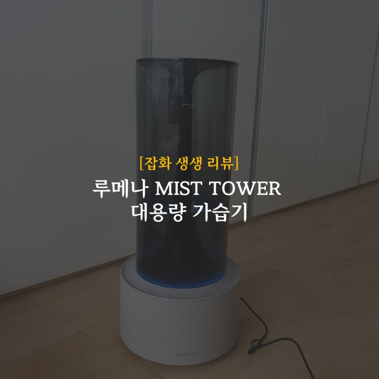 가정용 타워형 저소음 대용량 가습기 사용 후기 :: 루메나 MIST TOWER 대용량 가습기 : 네이버 블로그