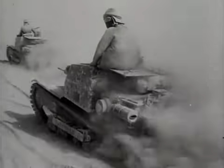 북아프리카 전선 이탈리아군의 카로 벨로체 CV-33 탱캣/ WW2 Italian Army Caro Veloce CV-33 ...