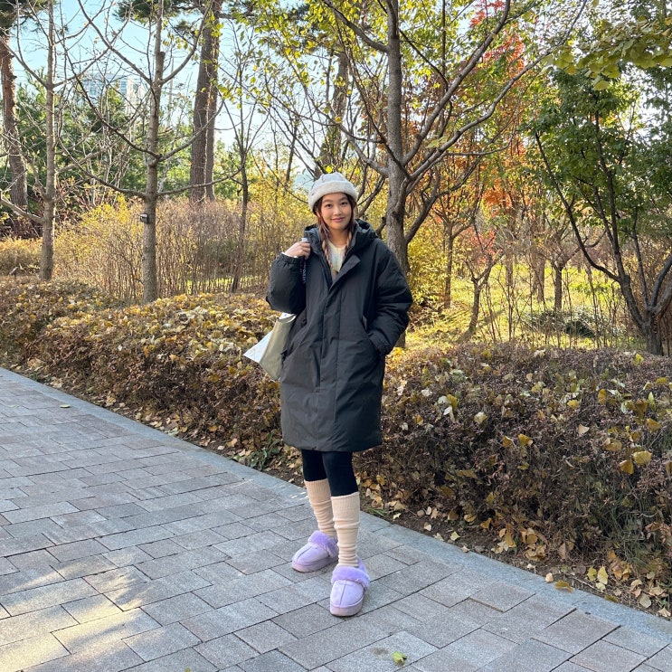 K2 케이투 씬에어바이브 여자롱패딩95사이즈 야상 구스 패딩으로 겨울코디 네이버 블로그