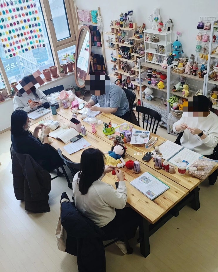 코바늘인형 대바늘인형 취미반 자격증반 손뜨개 뜨개질 공방 클래스 수업 배우기 힐링 자기계발 네이버 블로그
