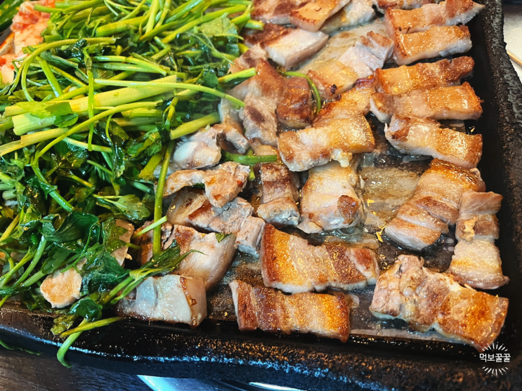 여의도 맛집 스마일 삼겹 여의도 회식 장소로 추천 미나리 삼겹살 맛집 네이버 블로그