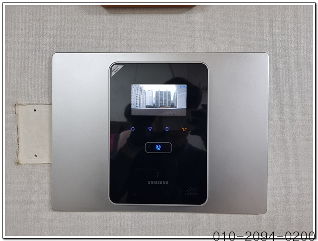 직방구삼성인터폰설치/부천시 상동 한아름마을2차아파트 삼성비디오폰SHT-3625AMK교체설치 : 네이버 블로그