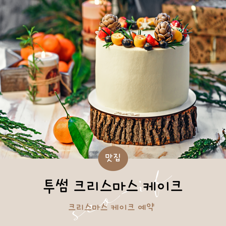 2023 투썸 크리스마스 케이크 종류와 예약 방법 (나만의 디자인 케이크) : 네이버 블로그