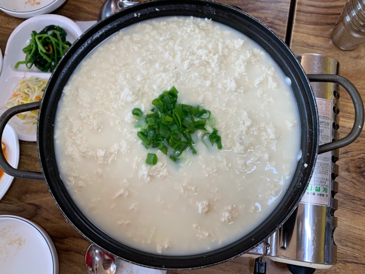 무의도 한식 맛집 다정식당 국내산 콩 순두부+감자전+고등어구이+낙지두부전골 : 네이버 블로그