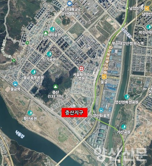 양산 물금 증산 신도시 개발되나 증산뜰 주택지구 도시개발사업 그린벨트 해제 토지거래허가구역 지정 네이버 블로그